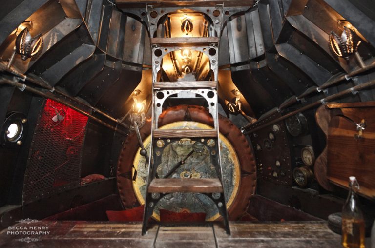 The Nautilus Submarine Art Car – Five Ton Crane